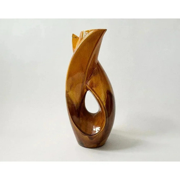 Vintage | Accents | Royal Haeger 41 Midcentury Modern Dual Browl Toned ...